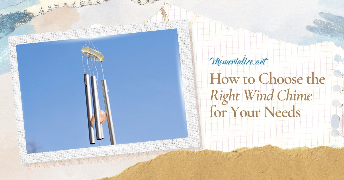 How to Choose The Right Wind Chime for Your Needs | Memorialize Art