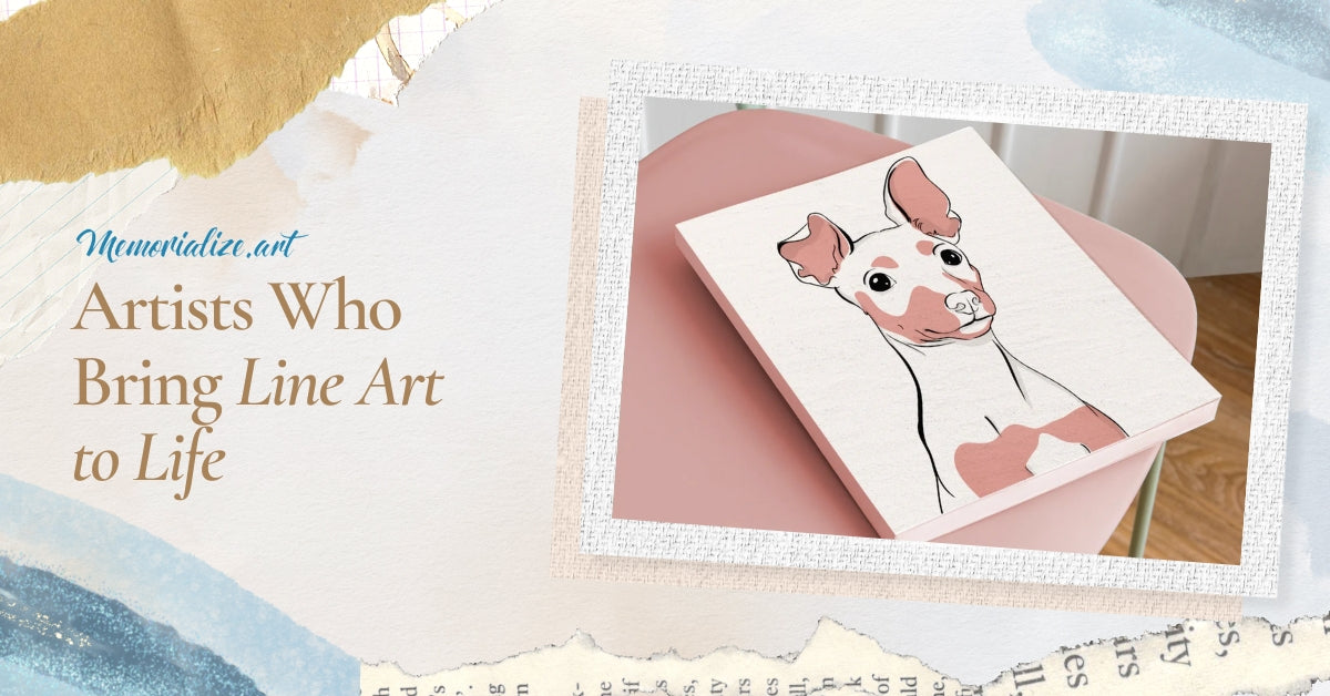 4 Artists Who Bring Line Art to Life | Memorialize Art