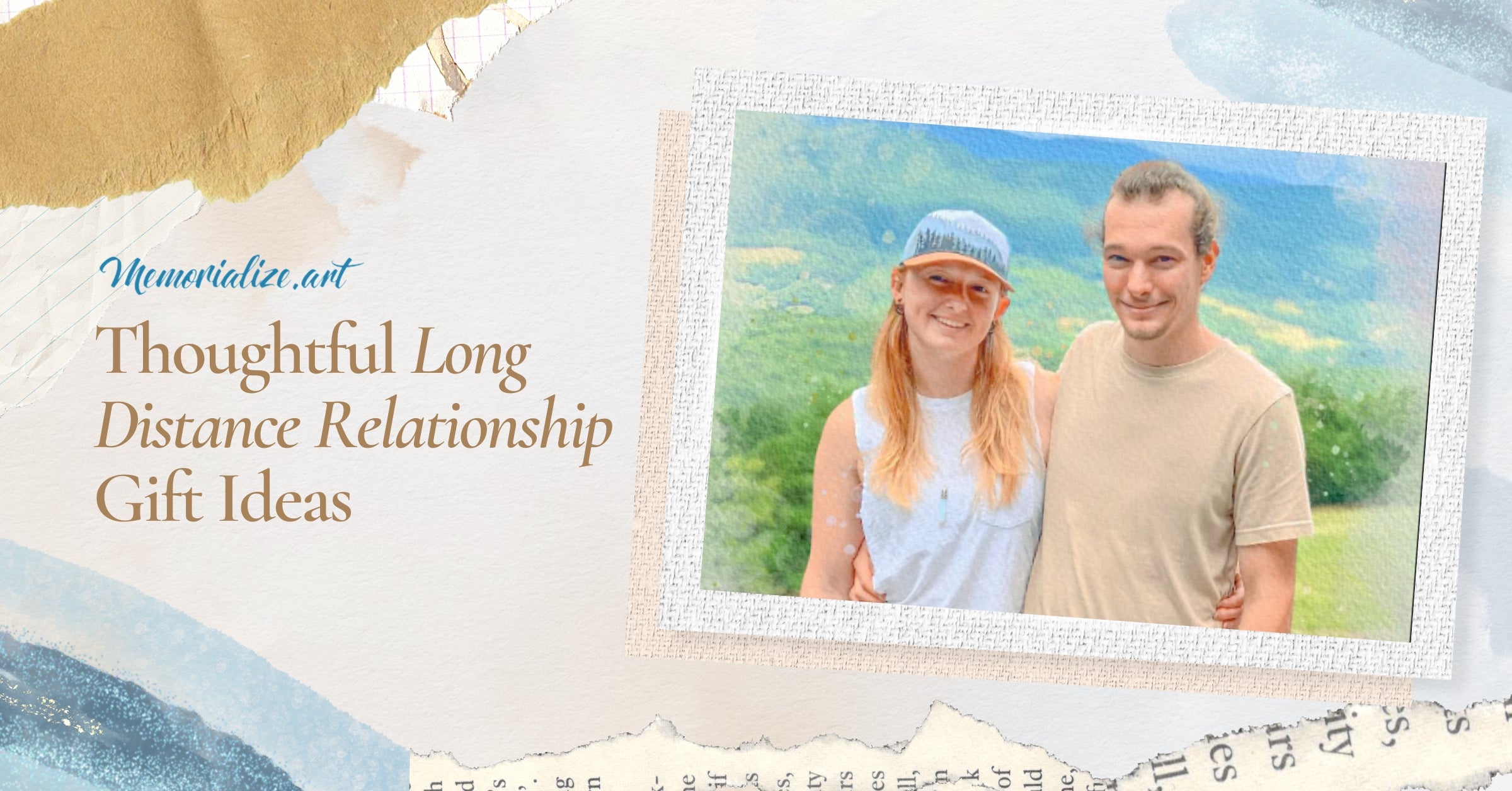 8 Thoughtful Long Distance Relationship Gift Ideas | Memorialize Art