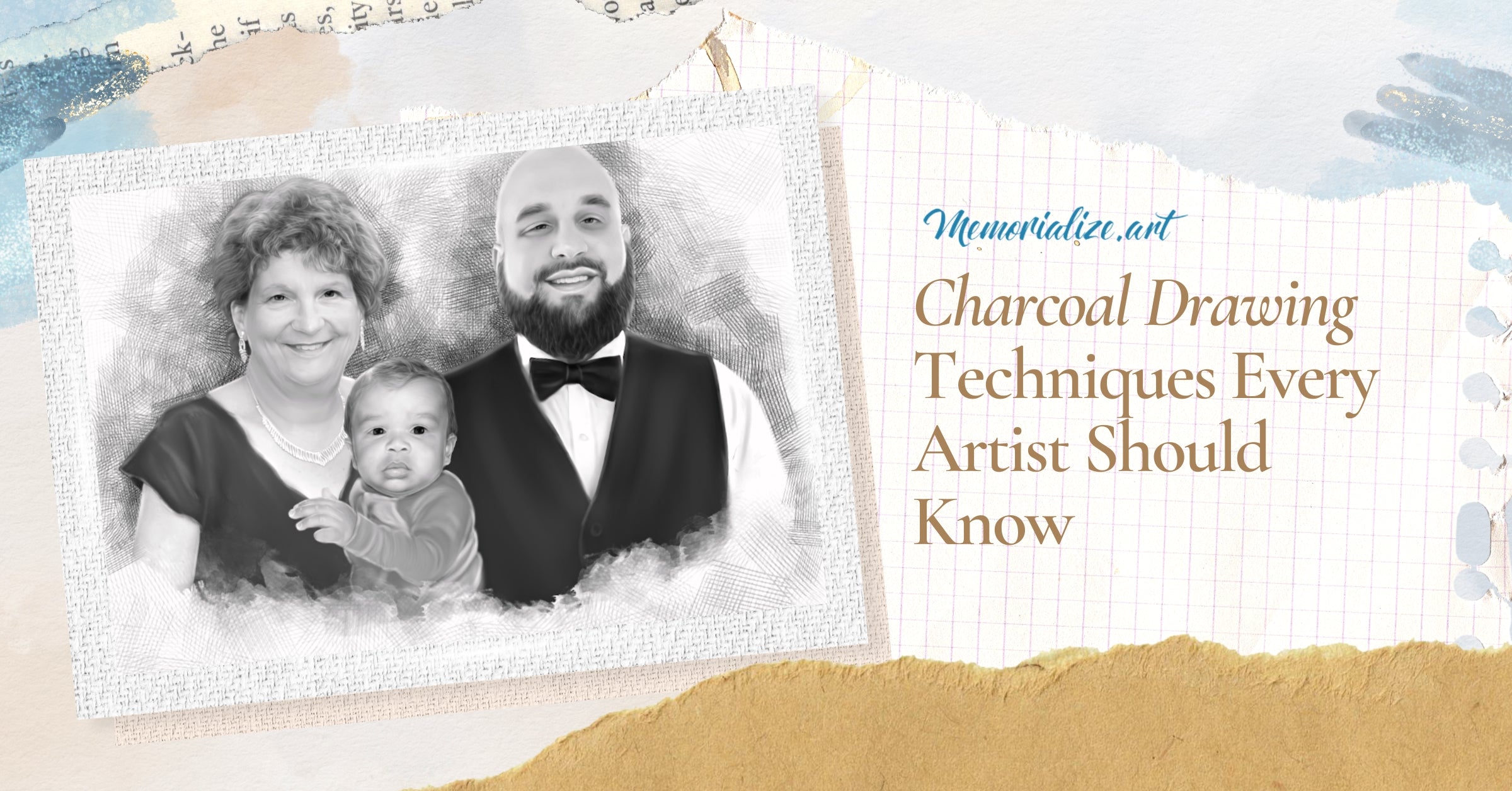 5 Charcoal Drawing Techniques Every Artist Should Know | Memorialize Art