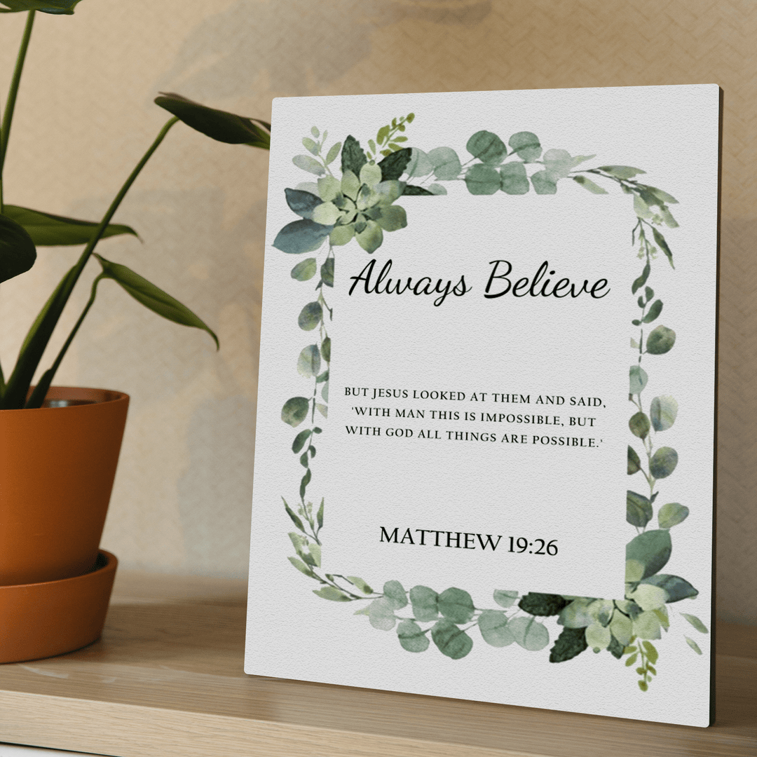 Personalized Bible Verse – Memorialize